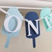 One Popsicle Boy Girl Banner-popsicle One Banner-one Sweet Boy - Etsy