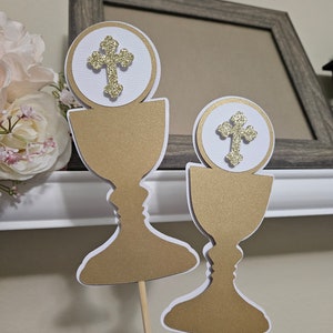 Chalice Communion Centerpiece Picks-chalice Picks-chalice First ...
