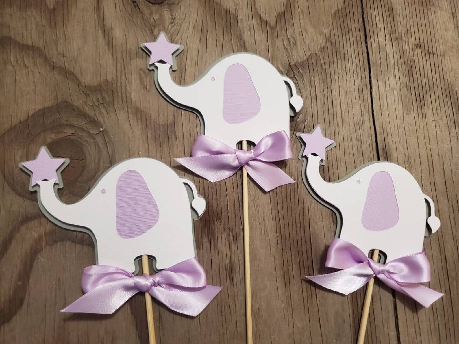 Baby Elephant Centerpiece-elephant Baby Shower Centerpiece-boy - Etsy