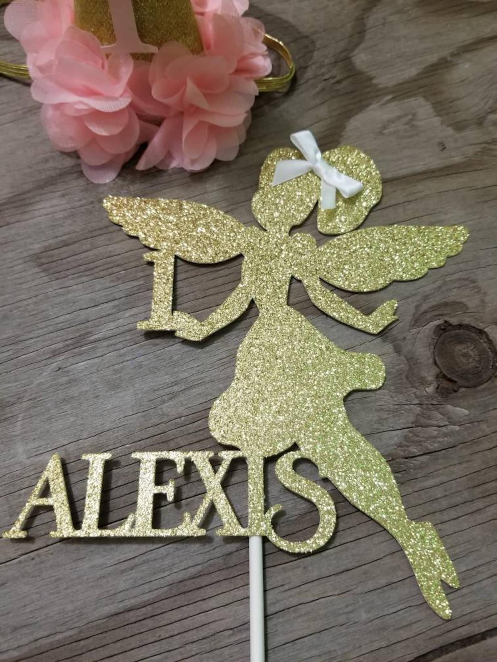 Fairy Cake Topper-fairy One Cake Topper-fairy Birthday Cake | Etsy