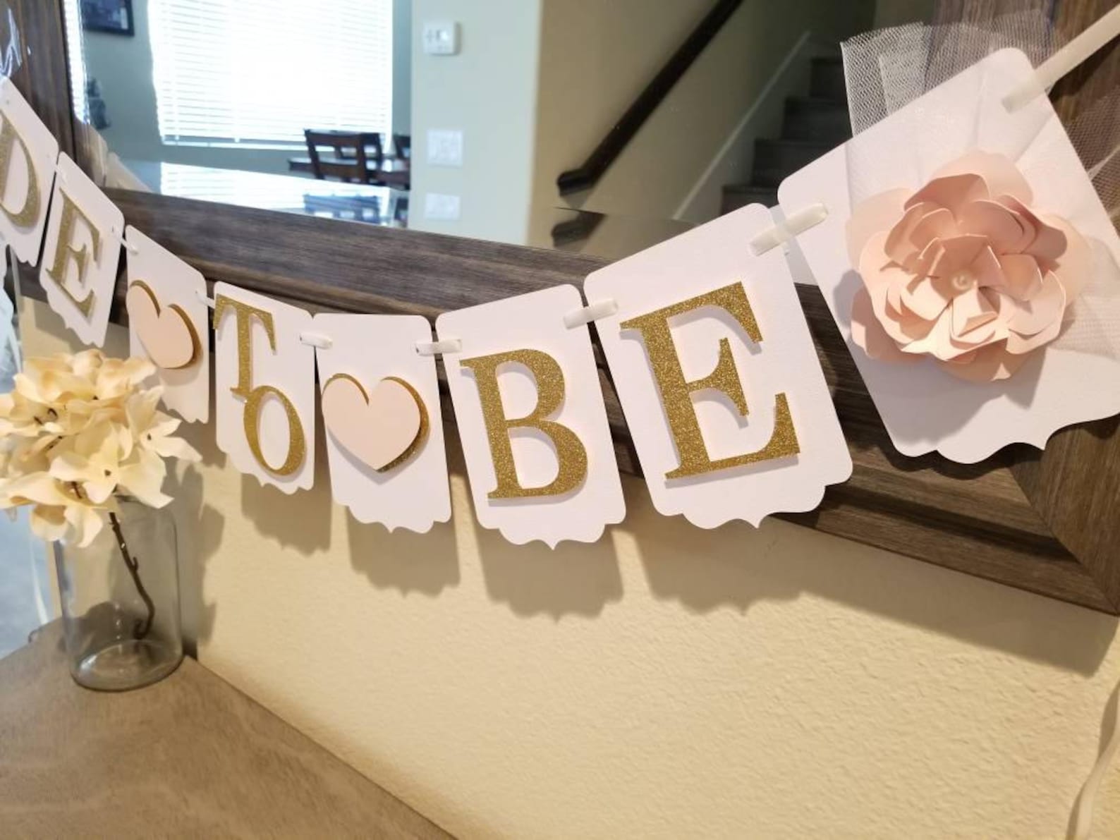 Bride to Be Banner-bride to Be Flower Banner-miss to Mrs Banner-wedding ...
