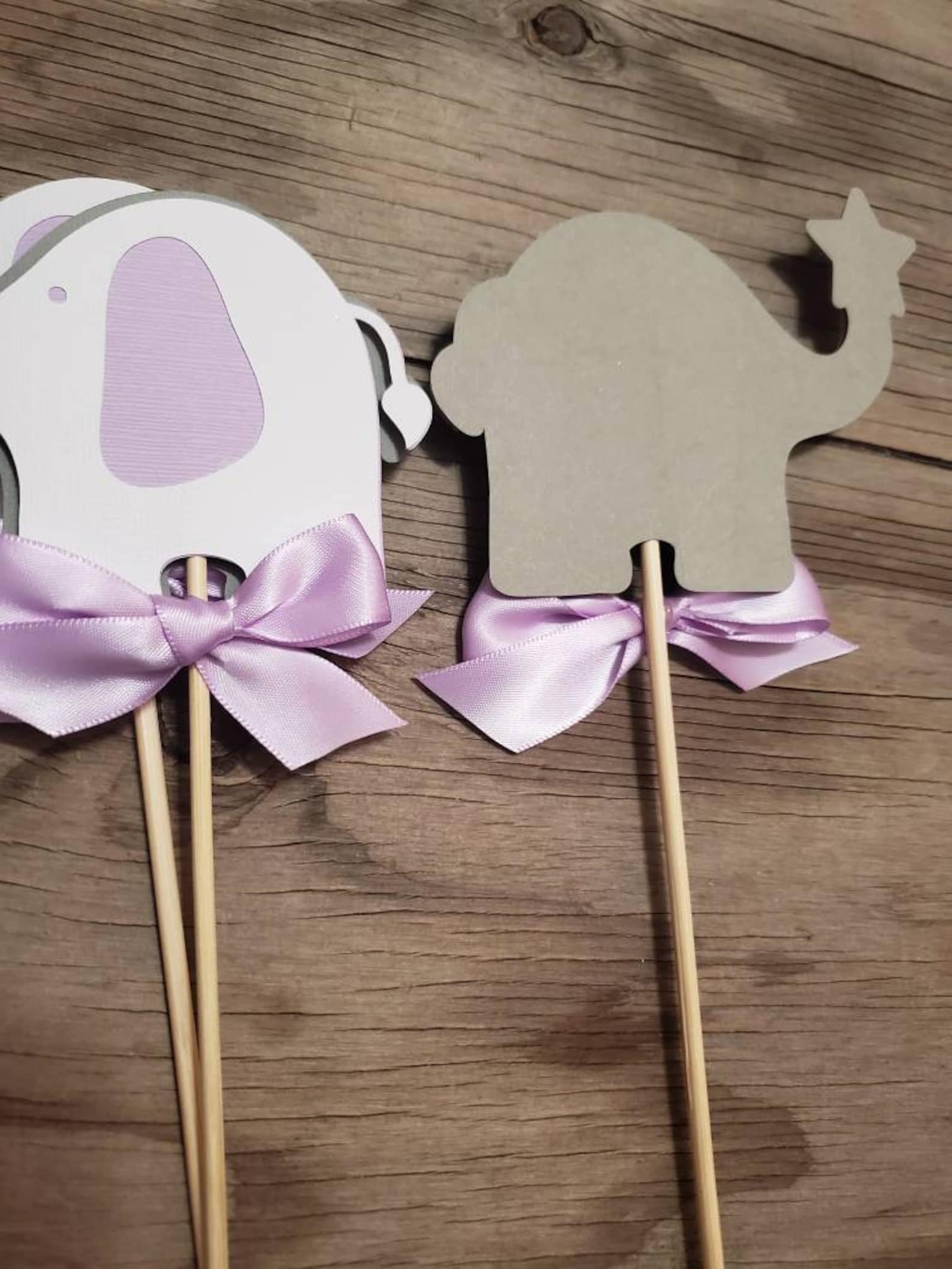 Baby Elephant Centerpiece-elephant Baby Shower Centerpiece-boy Girl ...