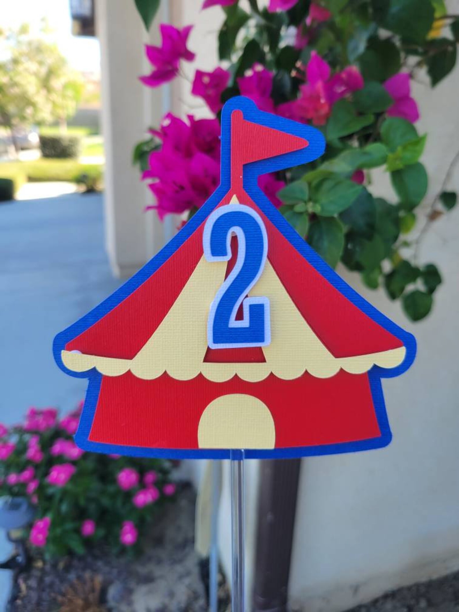 Carnival Circus Birthday Cake Topper-carnival Circus Theme Cake Topper ...