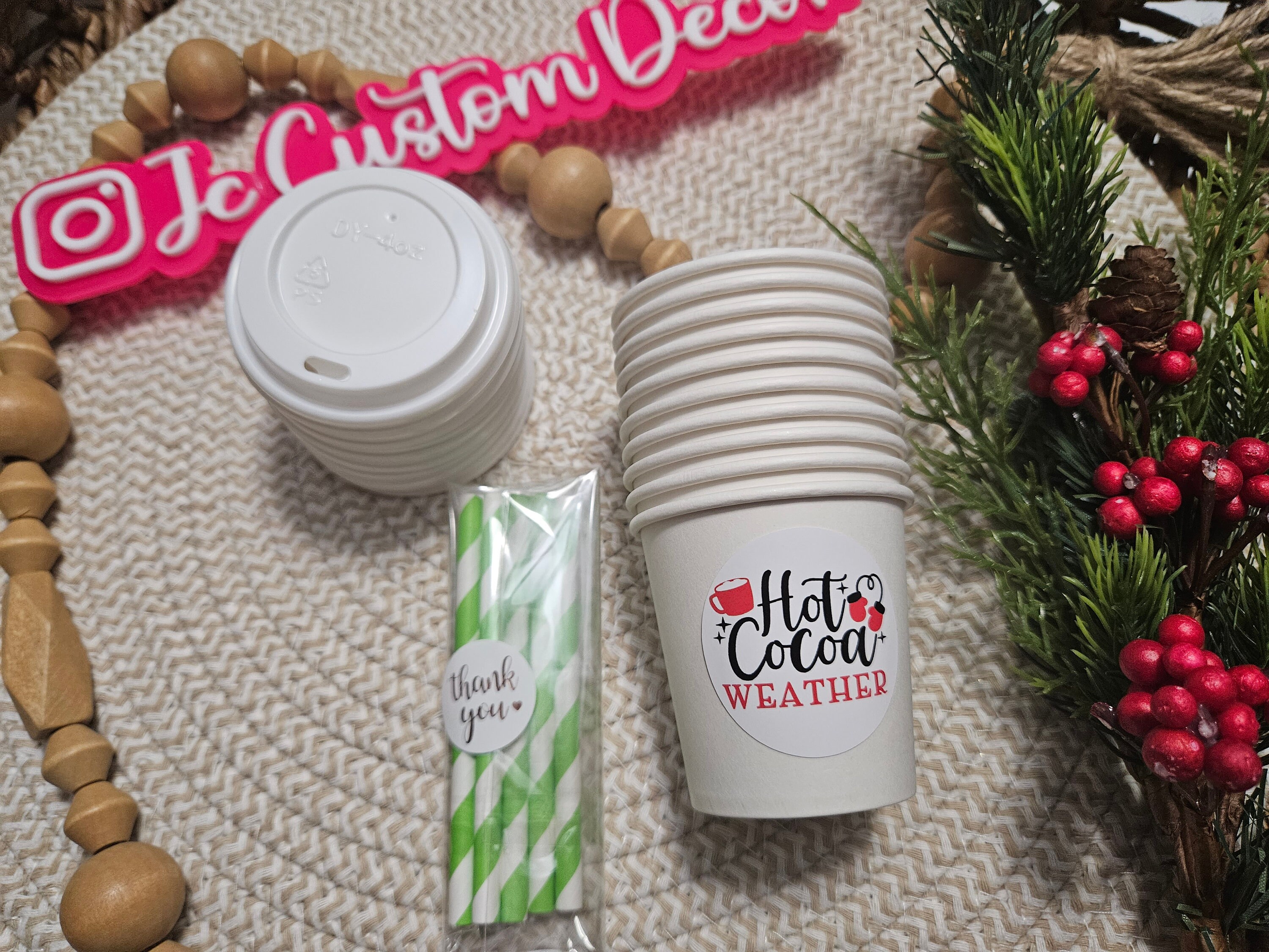 Hot Cocoa Weather Mini Cups-hot Cocoa Christmas Kids Mini Cups-hot ...