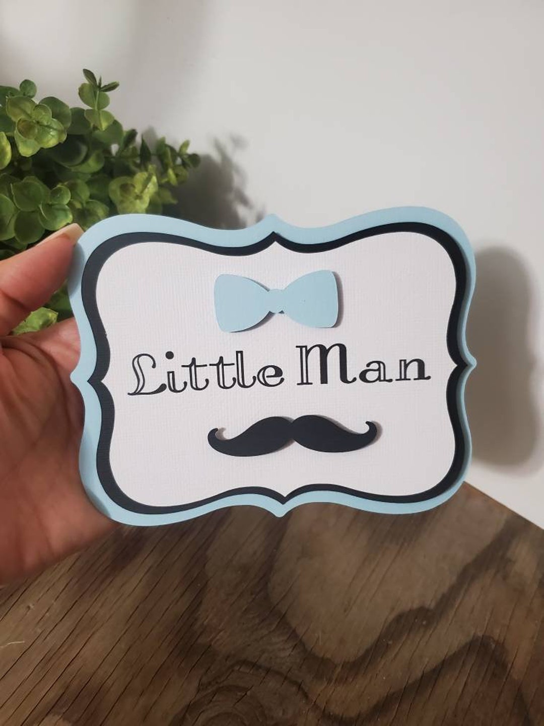 Little Man Diaper Cake Tag-little Man Diaper Cake Sign-boy Diaper Cake ...