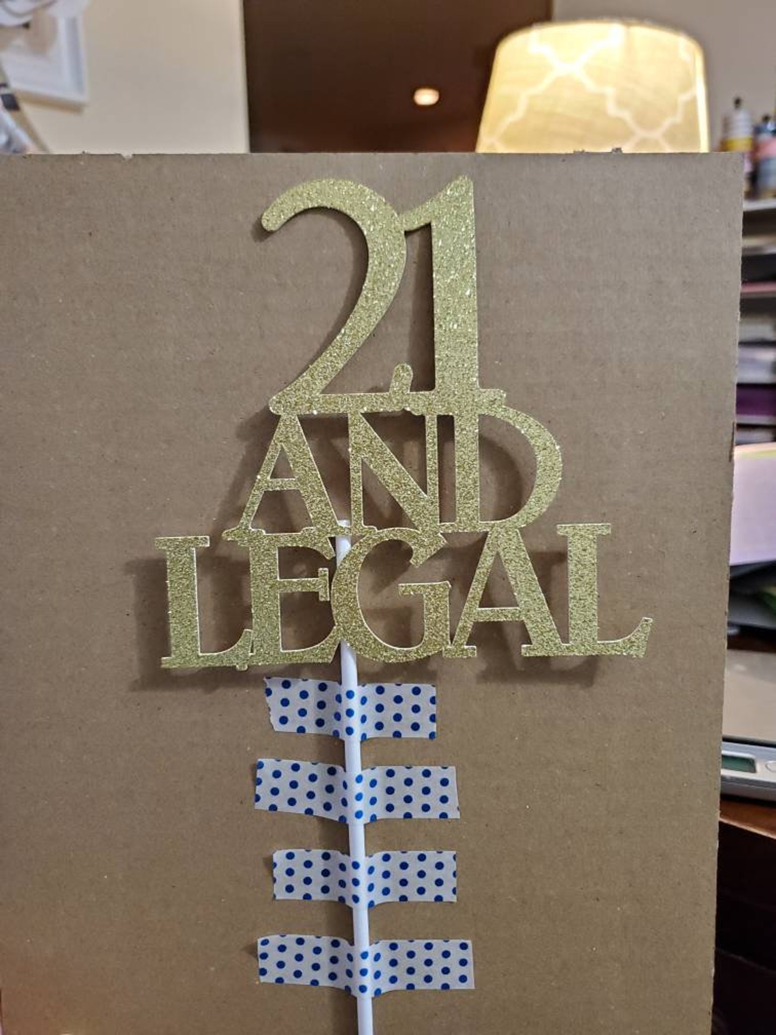 21 and Legal Cake Topper-21 & Legal Topper-21 Cake | Etsy
