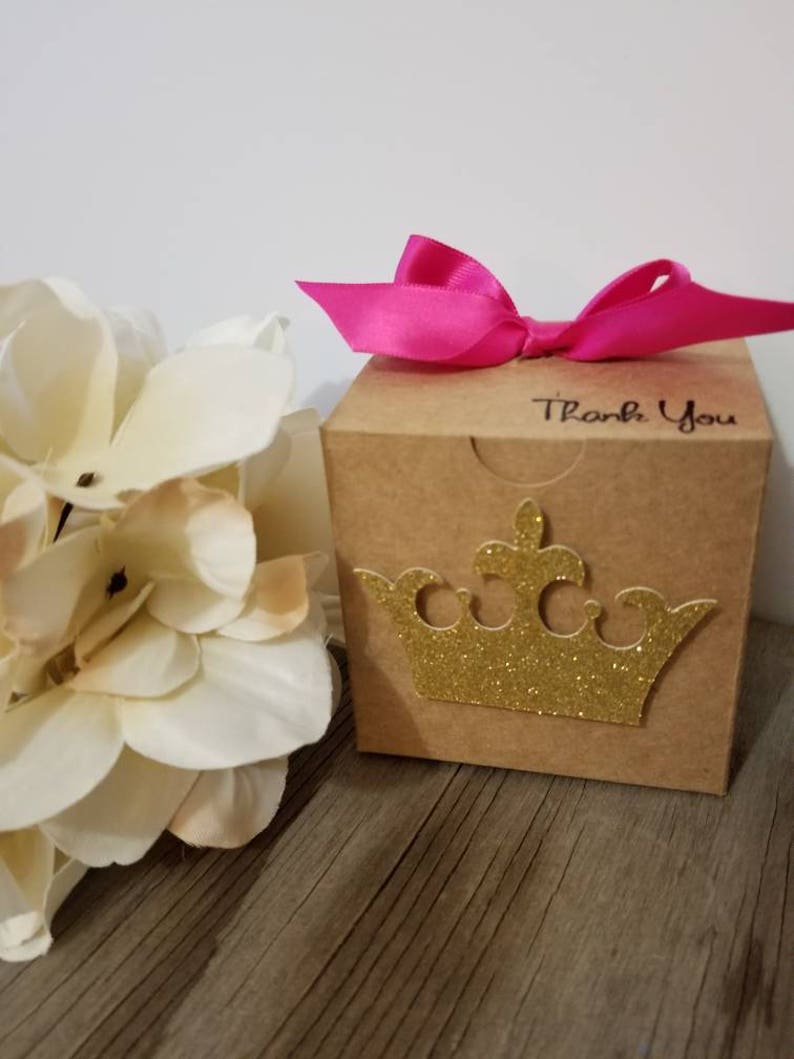 Princess Favor Box-princess Baby Shower Birthday Favor | Etsy