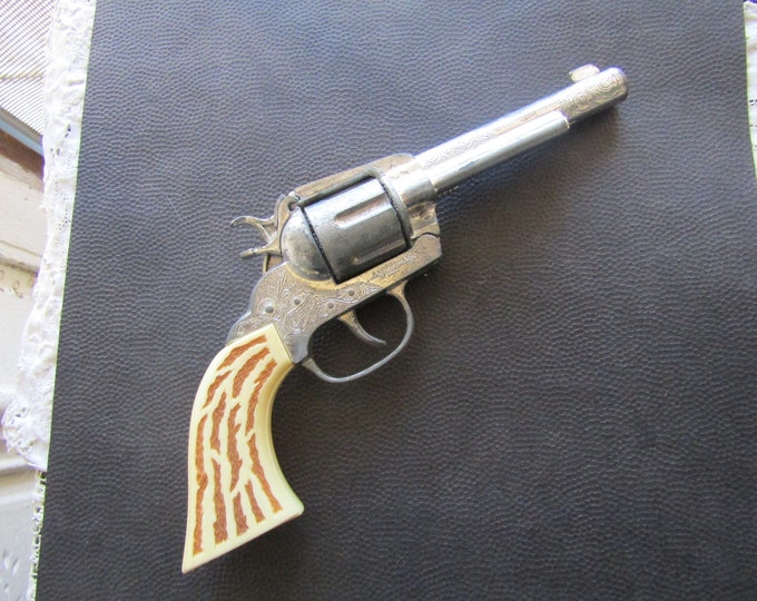 Toy Cap Gun, Frontier 45 Cap Pistol, Old West Toy, Wild West Toy ...