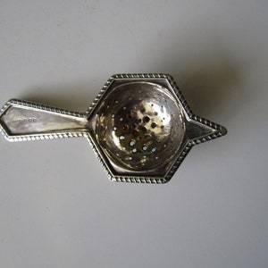 Sterling Tea Strainer - Etsy