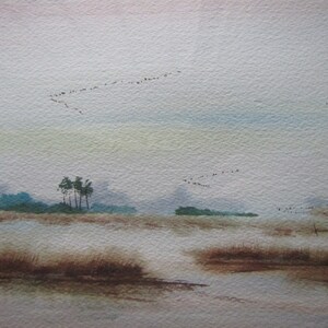 Frank Van Baars Watercolor Original Painting Landscape - Etsy