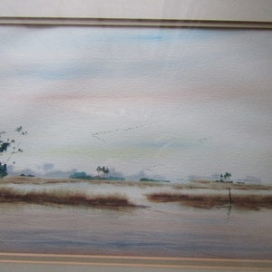 Frank Van Baars Watercolor Original Painting Landscape - Etsy