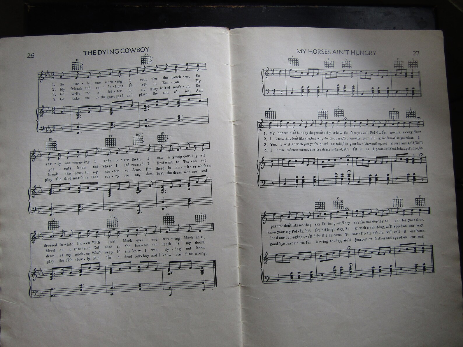 Old Country Music Song Book Asher Sizemore Music Book Little | Etsy