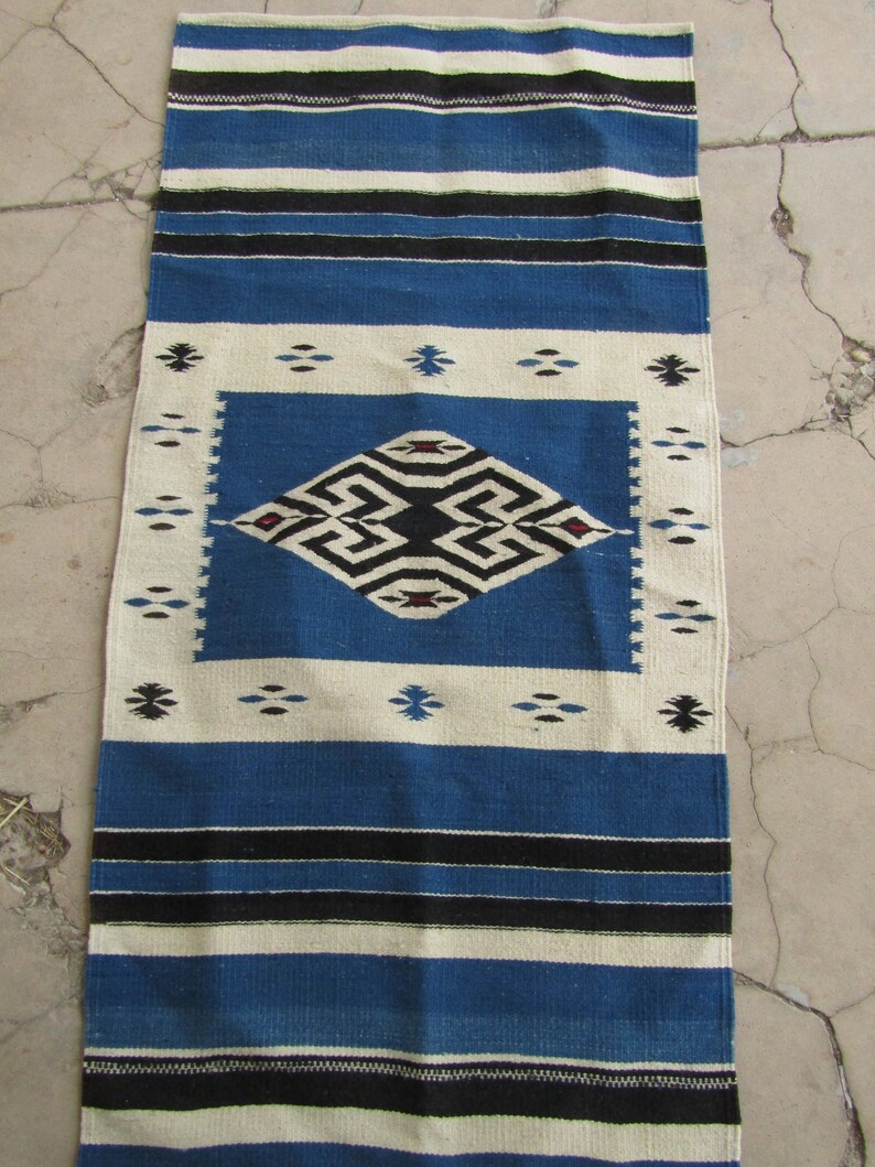 Zuni Runner Native American Rug Southwestern Runner Wild - Etsy