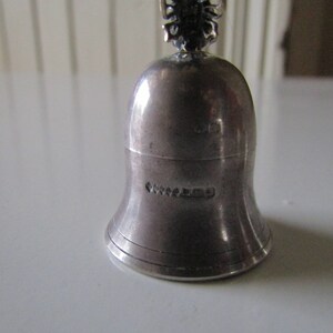 Sterling Elf Bell Pill Box - Etsy