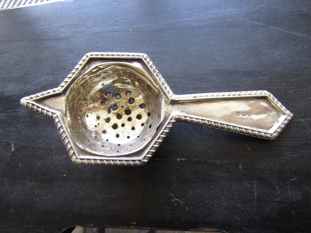 Sterling Tea Strainer - Etsy