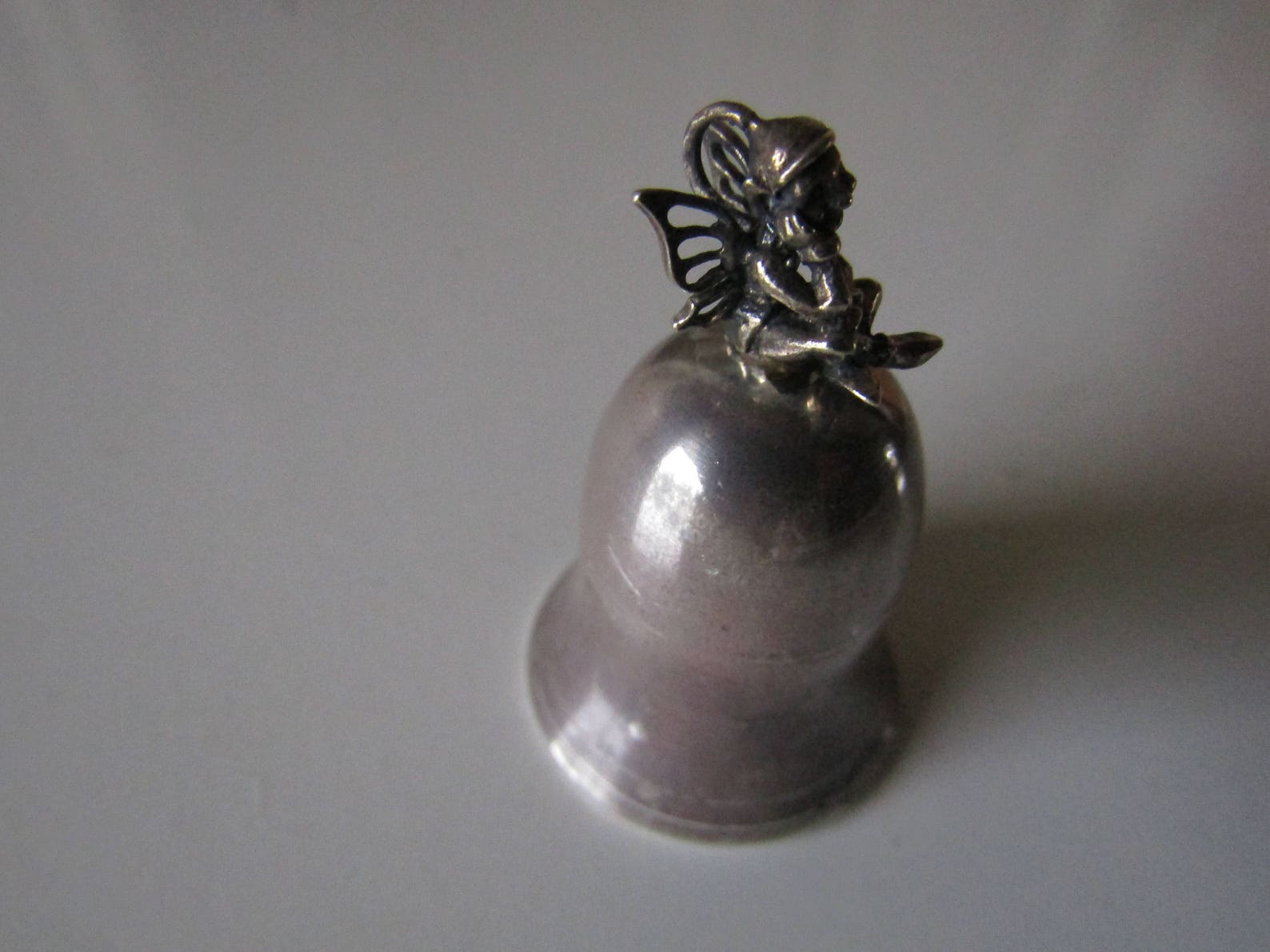 Sterling Elf Bell Pill Box - Etsy