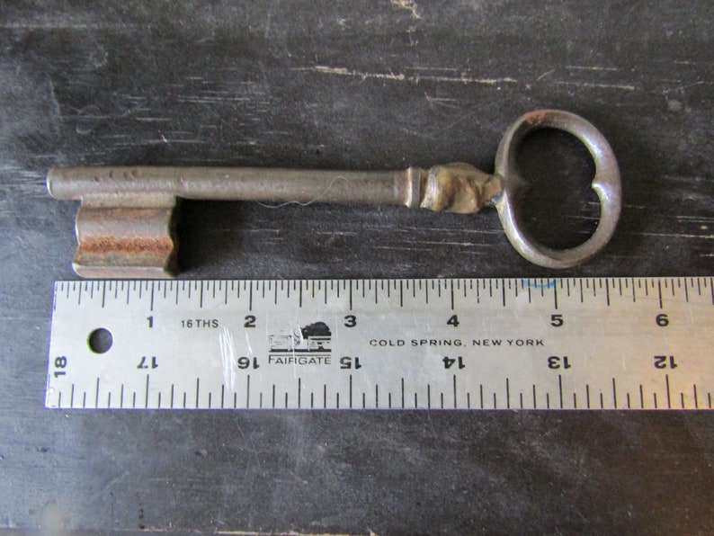 Antique Giant Key - Etsy