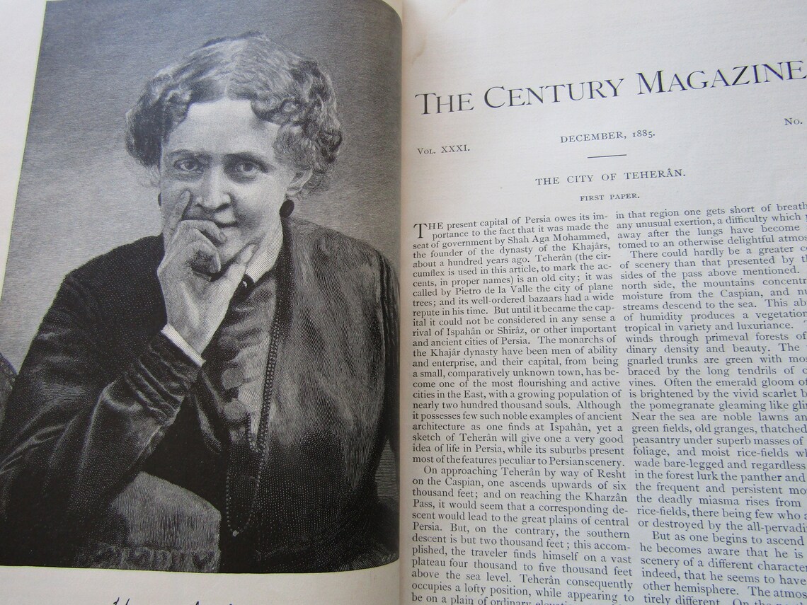 1800's Magazine the Century Illustrated Monthly Magazine | Etsy