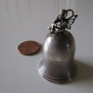 Sterling Elf Bell Pill Box - Etsy