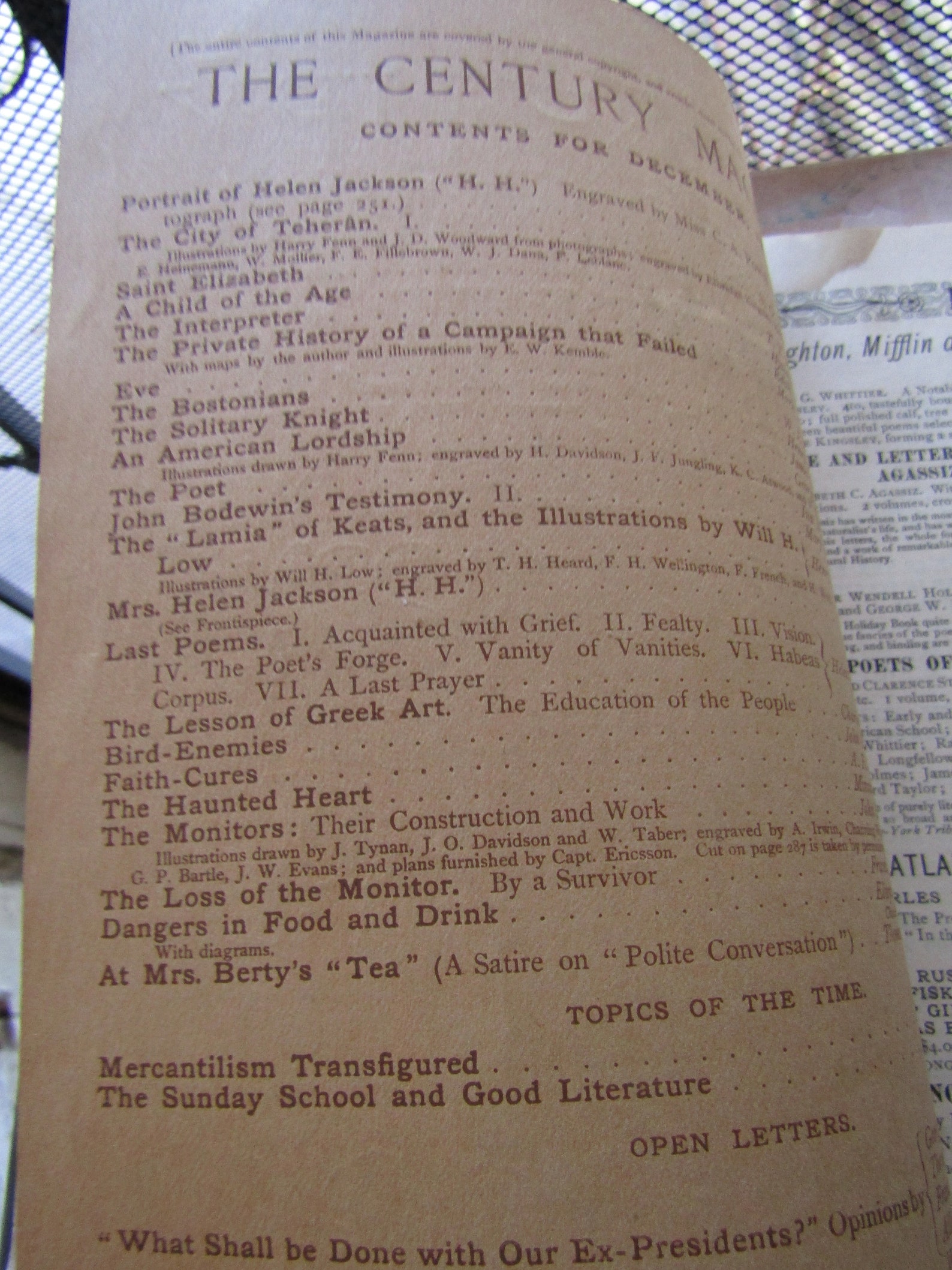 1800's Magazine the Century Illustrated Monthly Magazine | Etsy