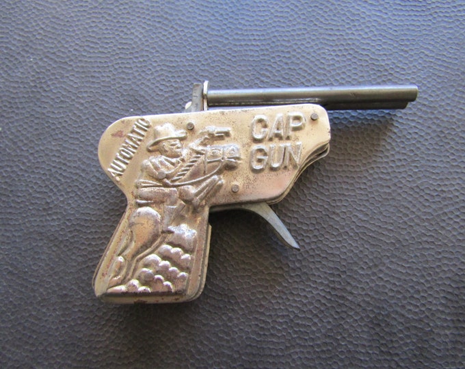 Automatic Cap Gun, Antique Toy Gun, Vintage Toys, Retro Toys, Vintage ...