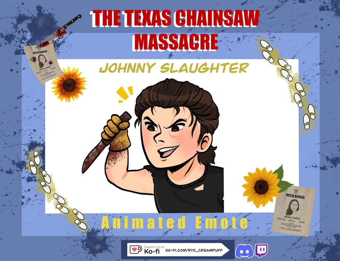 Johnny Slaughter Knife Stab Animated Emote Texas Chainsaw Massacre ...