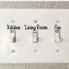 The Switch Label: Light Switch Label Frames for Light Switch Cover ...