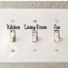 Custom Light Switch Labels // Light Switch Stickers // Light - Etsy