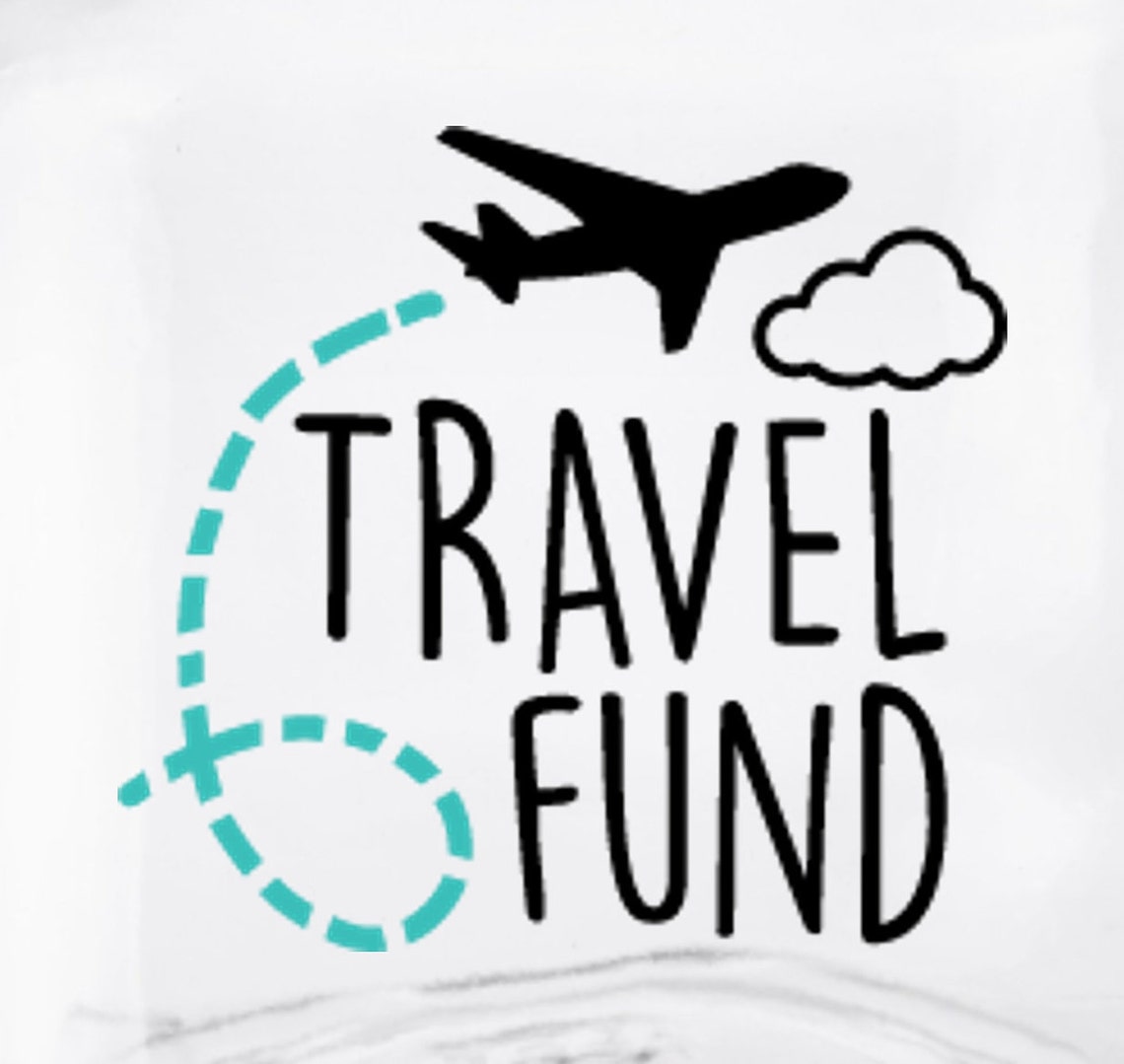 Travel Fund Sticker Sticker Label Decal for Money Jar // - Etsy