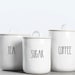 Custom Coffee Bar Labels Coffee Station Labels Custom Coffee and Tea ...