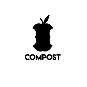 Compost Stickers // Custom // FREE SHIPPING in US. - Label Trash Can ...