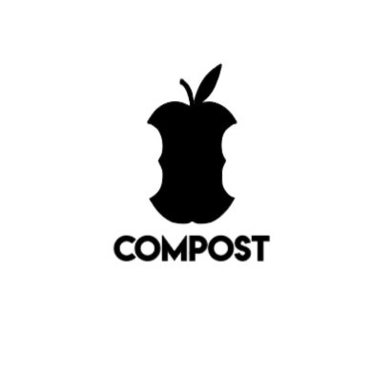 Compost Stickers // Custom // FREE SHIPPING in US. Label | Etsy