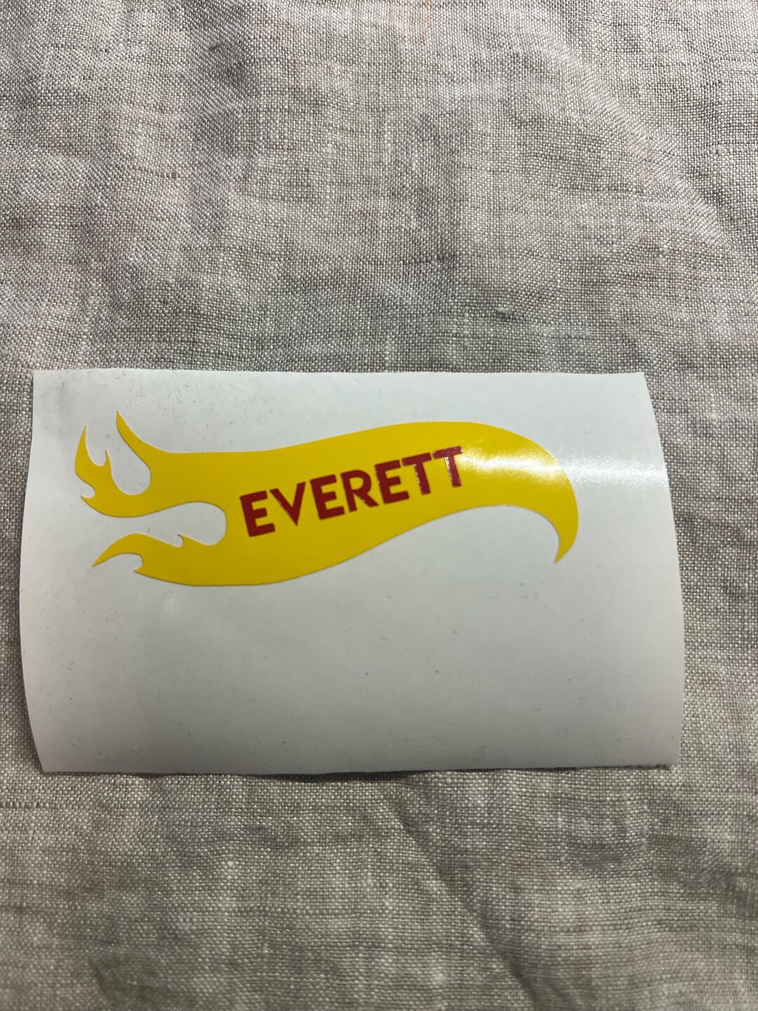 Custom Race Car Label - Personalize Kids Chair - Name Decal - Car Name ...