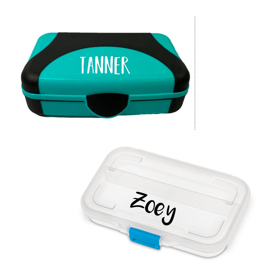 Pencil Box Label - Custom Labeling - School Supplies Labels - Kids ...