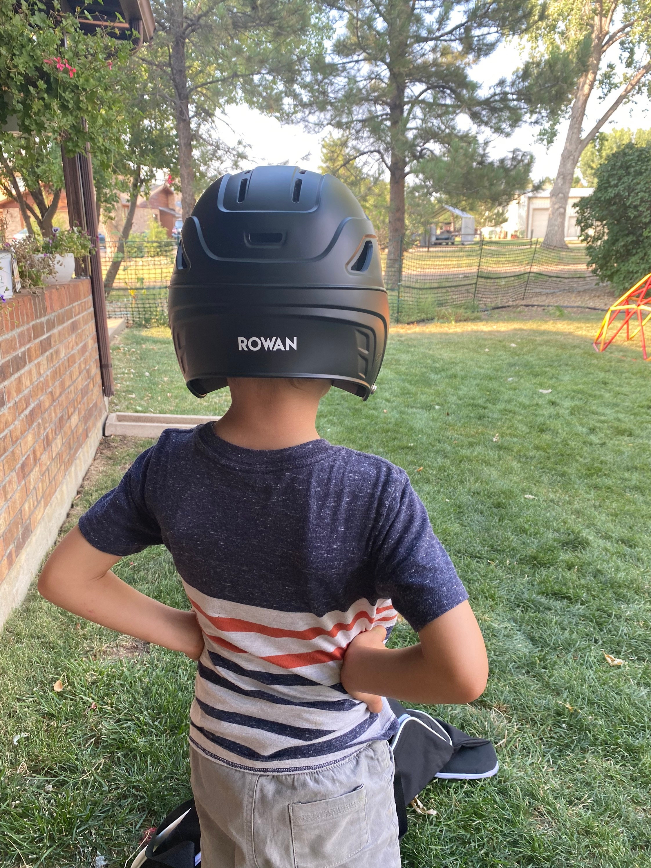 Custom Helmet Label - Personalized Helmet Label - Name Decal // Sports ...