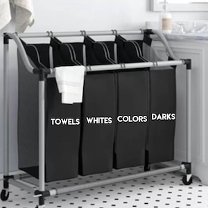 Custom Iron on Laundry Labels // Custom Laundry Iron on // Laundry Room ...