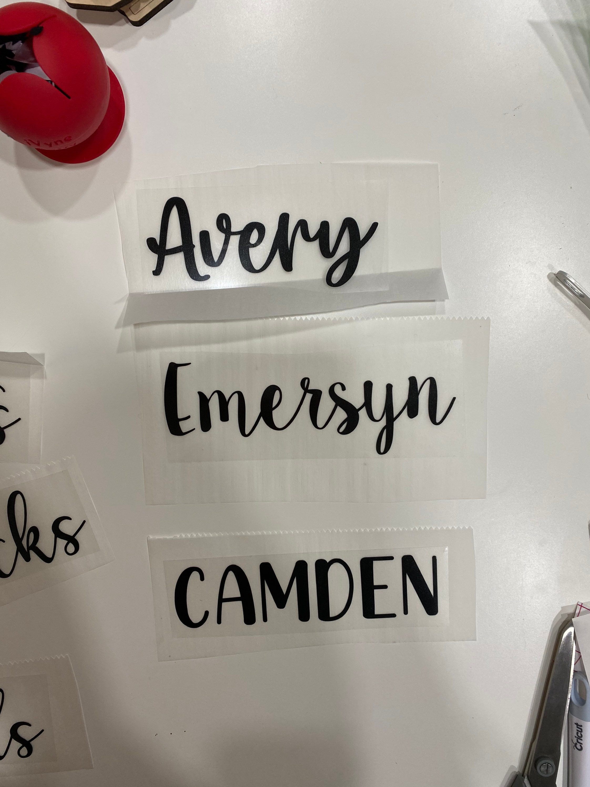 Custom Iron on Laundry Labels // Custom Laundry Iron on // - Etsy