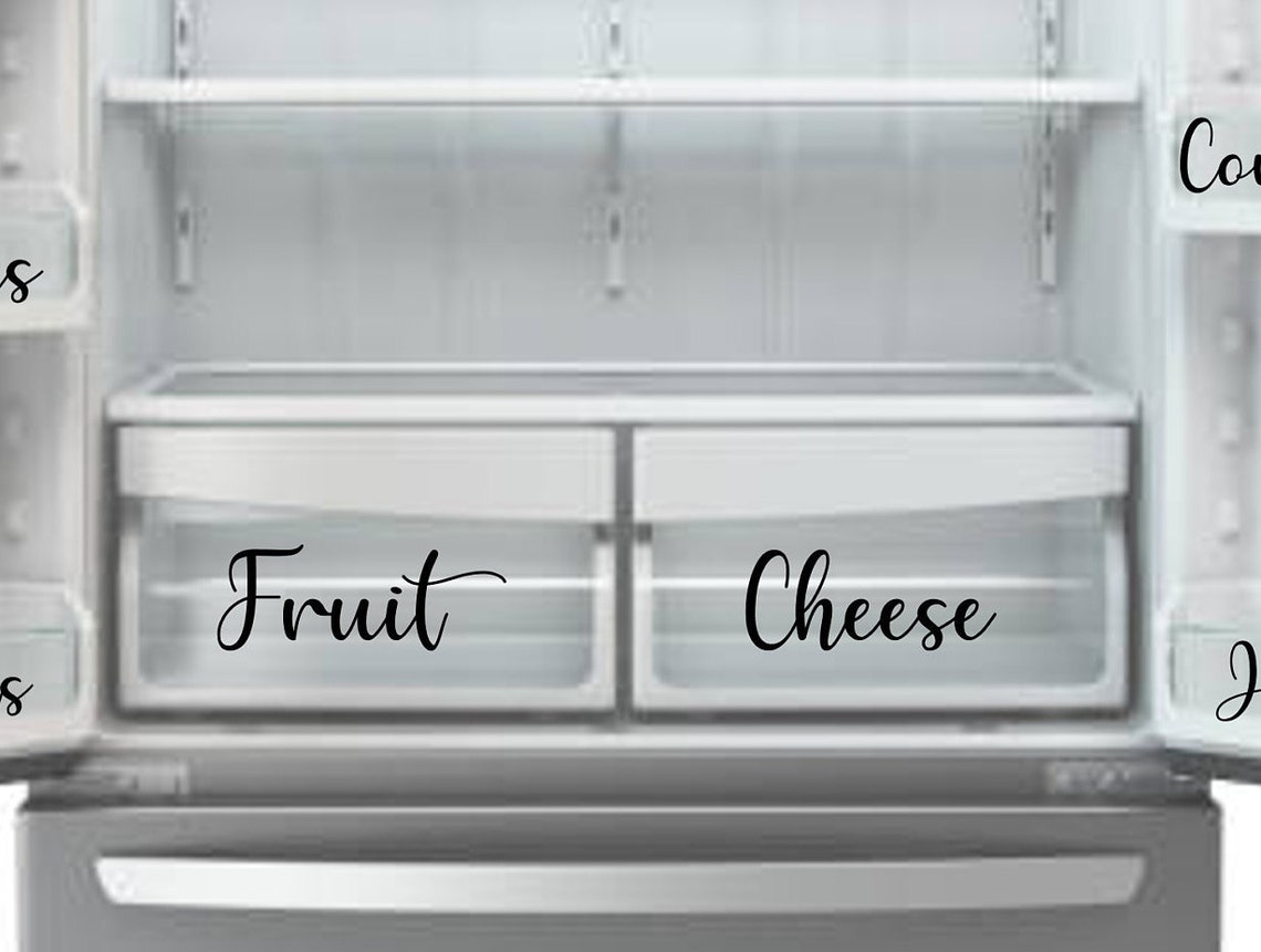 Refrigerator Label Sets Custom Refrigerator Labels Kitchen - Etsy