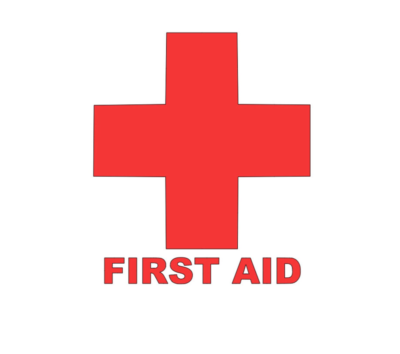 First Aid Label // First Aid Sticker // First Aid // - Etsy