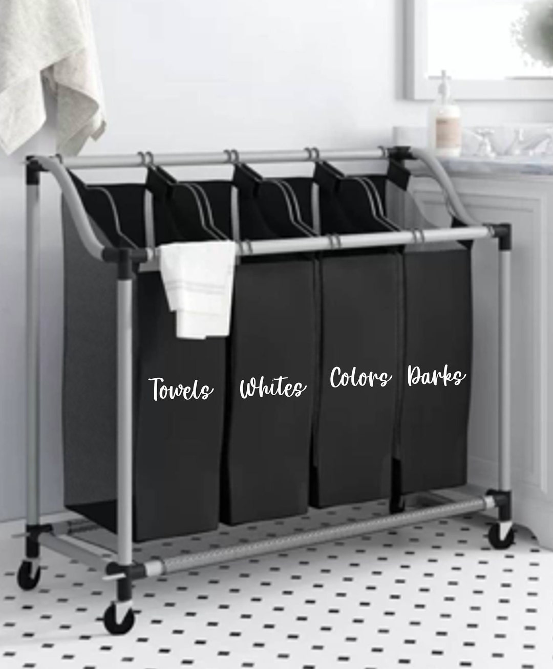 Custom Iron on Laundry Labels // Custom Laundry Iron on // Laundry Room ...