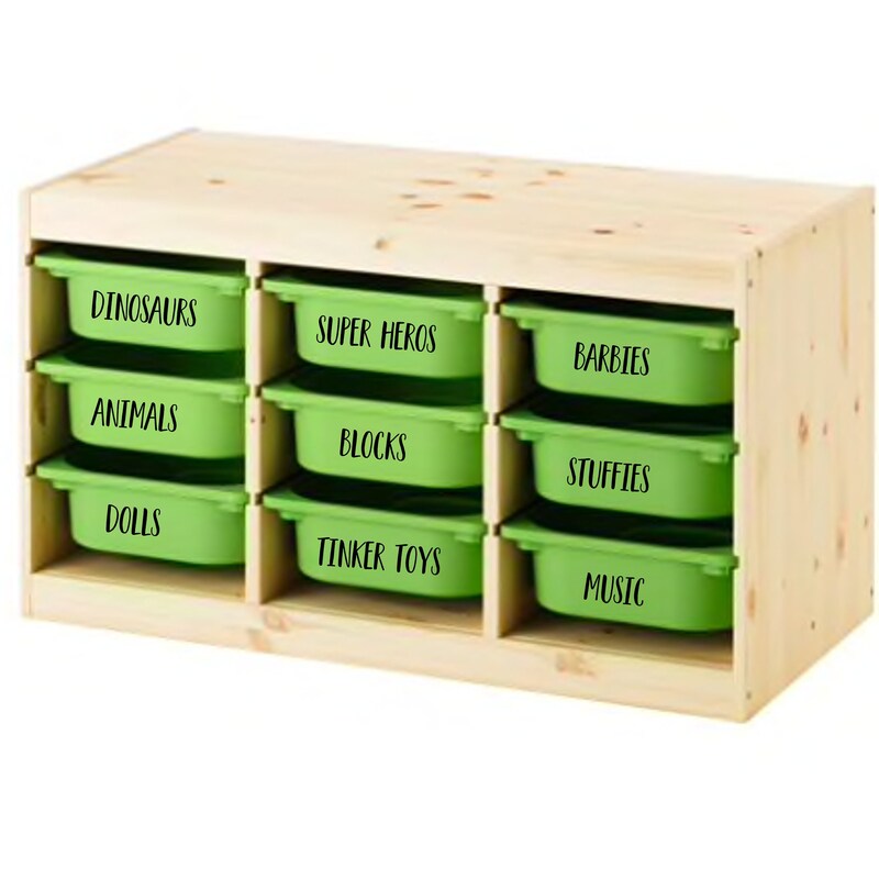 Trofast Labels - Etsy