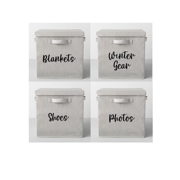 Bin Labels - Etsy