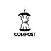 Compost Stickers // Custom // FREE SHIPPING in US. Label Trash Can ...