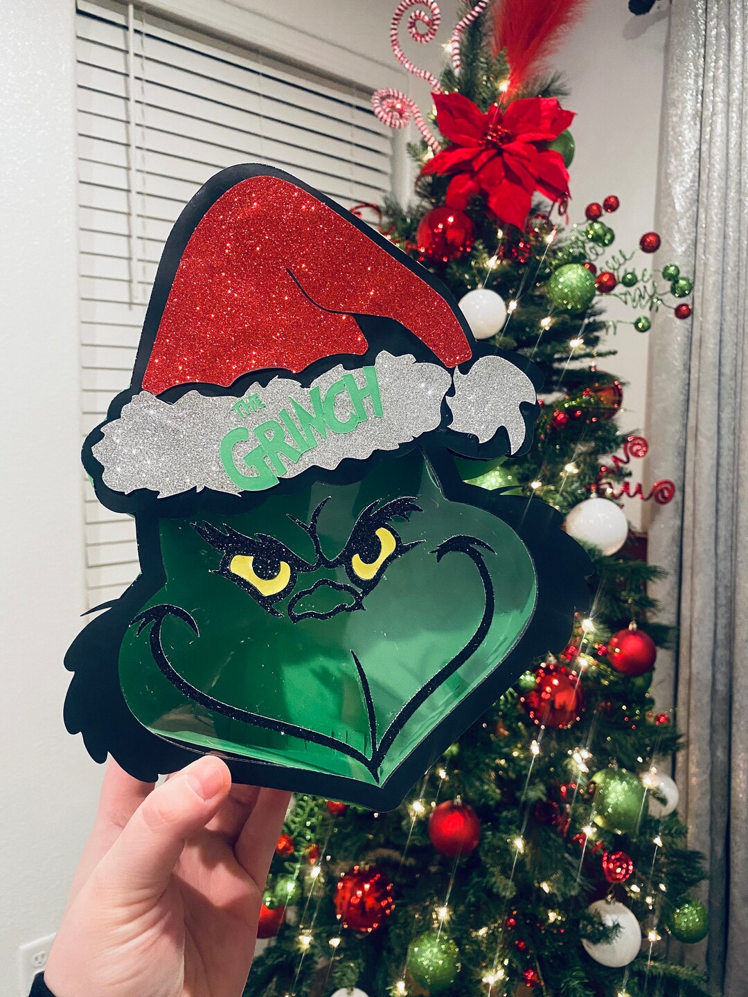 Grinch Paper Box, Favor Box - Etsy