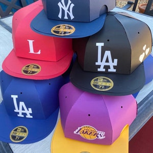 Large Paper Baseball Cap Gift Box (ASSEMBLED/NOT FILLED) - Etsy