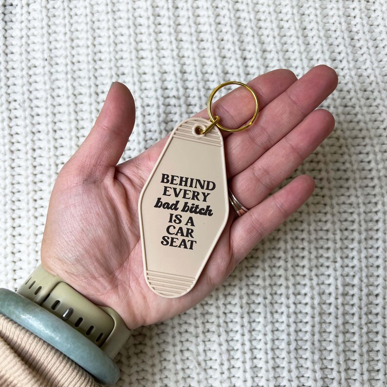 Funny Mom Acrylic Keychain: Vintage Inspired Motel Key Accessory - Etsy