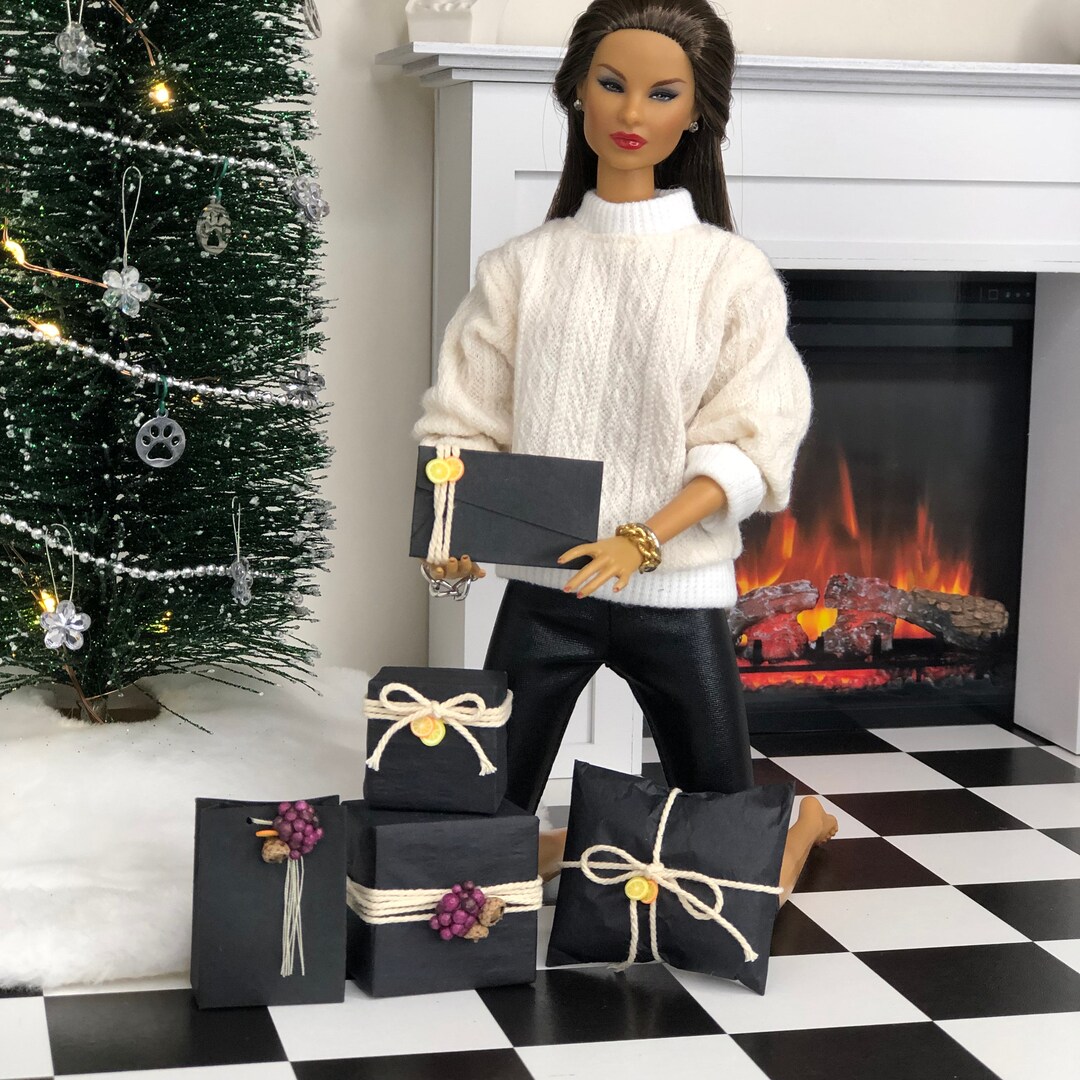 Miniature Wrapped Presents Wedding Birthday Minis 1:6 Scale Mini ...