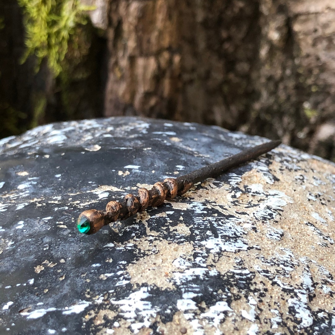 Miniature Magic Wand Wooden Wizard / Witch Wand With - Etsy