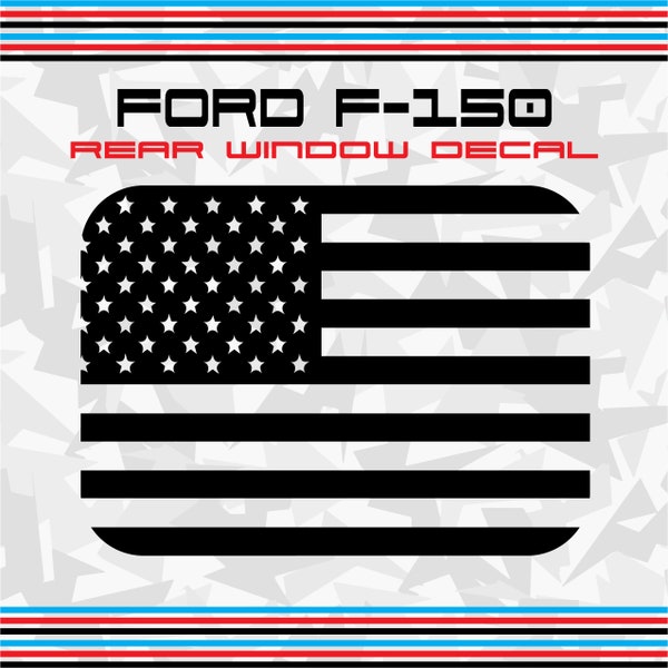 Rear Window Decal for Ford F150 - Etsy
