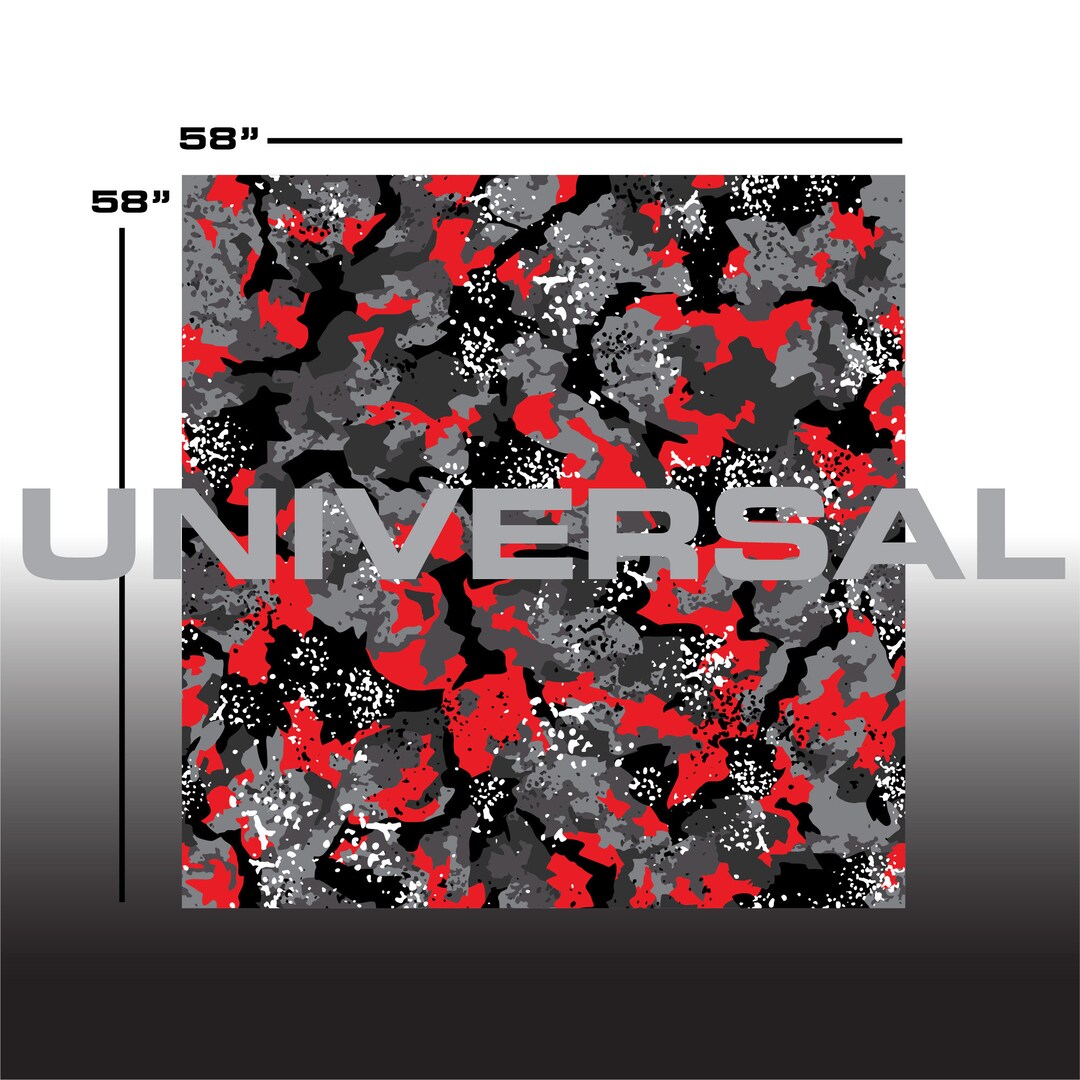 UNIVERSAL Wrap Sheet || Camo Wrap || Camouflage Vinyl Wrap || Hood Wrap ...